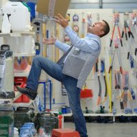 Improperly Stacked Shelves Can Cause Items to Fall on Victims' Heads